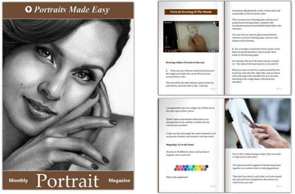 Monthly Portrait Magazine | Portraits Made Easy